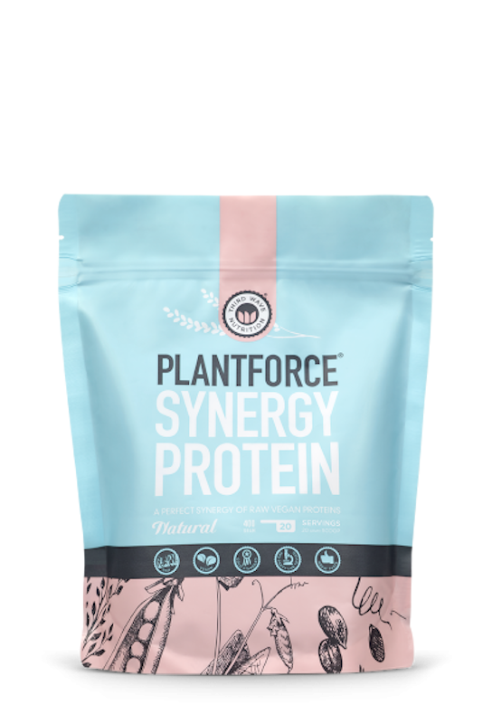 Plantforce Synergy Proteïne Naturel 400g | Nu Kopen