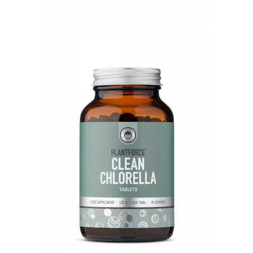 Plantforce Chlorella (Clean & Vegan) 500 tabletens |Koop nu de hoogste ...